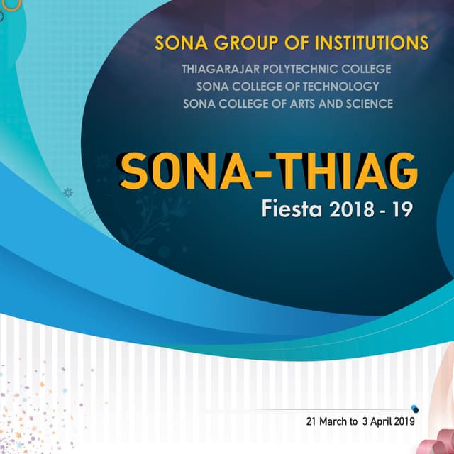Sona-Thiag Fiesta 2019 | PDF