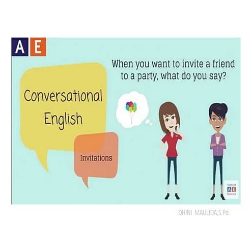 INVITATION (SPOKEN) MATERIAL IN ENGLISH | PDF | Birthday | Personal ...