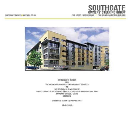 Invitation to tender | PDF