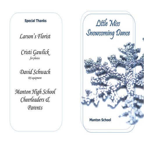 Invite snowcoming dance | PDF