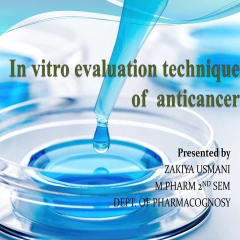 Mtt Assay for cell viability | PPTX