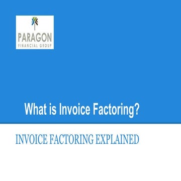 Invoice factoring | PDF