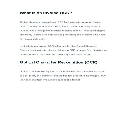Invoice Ocr Pdf