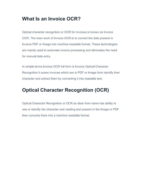 Invoice Ocr Pdf