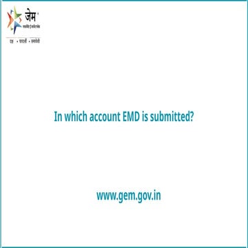 In which account EMD is submitted.pptx