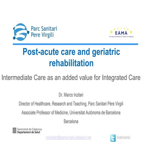 Intermediate Care Evidence Base | PPTX