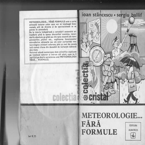 Ioan Stancescu & Sergiu Ballif - Metereologie fara formule | PPT