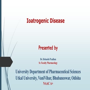 Ioatrogenic disease | PPT
