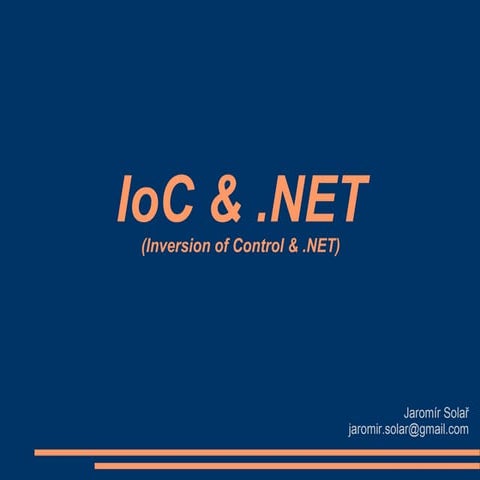 IoC and .NET