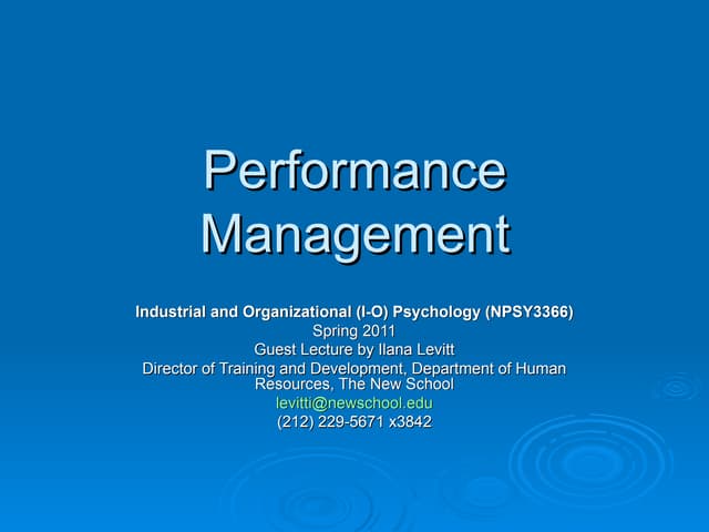 Io Class March 8 2011 Ppt Free Download