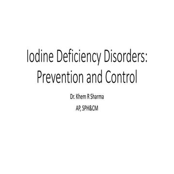 Iodine Deficiency Disorderspptx