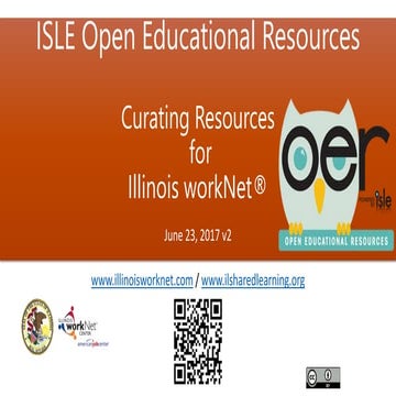 Curating Resources for Illinois workNet | PPT