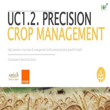 Precision crop management | PPT