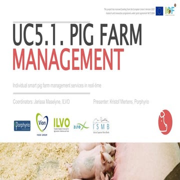 Pig farm management | PPTX