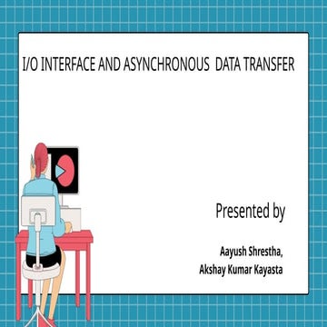 I/o Interface.pptx for computer architecture | PPTX