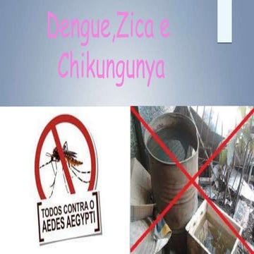 zica,Chikunya e Dengue | PPTX