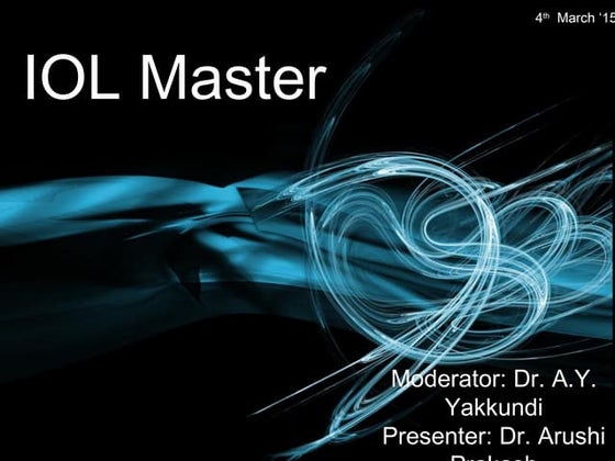 IOL Master | PPT