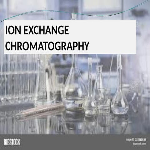 ion-exchange-chromatography-ppt instrumental methods of analysis.pptx