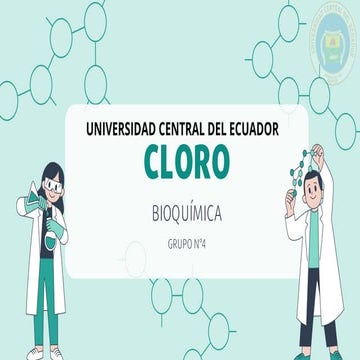 DIAPOSITIVAS SOBRE CARACTERISTICAS DEL ION CLORO | PDF
