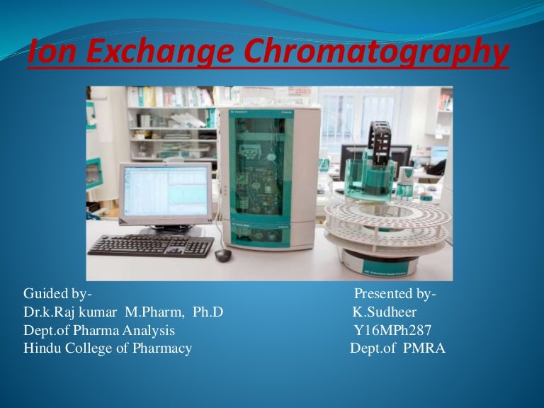 Ion exchange chromatography