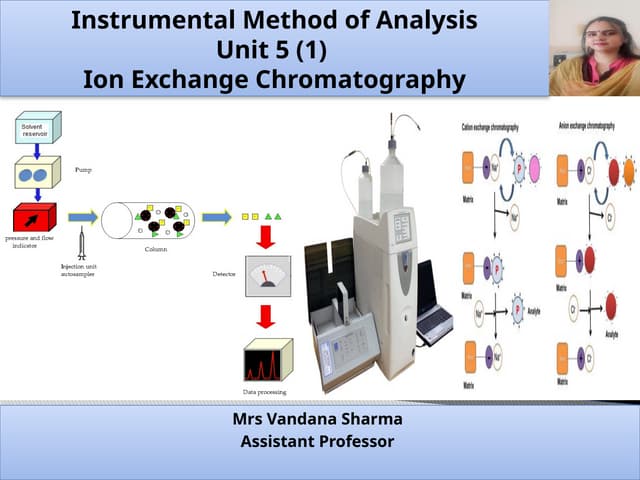 Ion exchange chromatography | PDF
