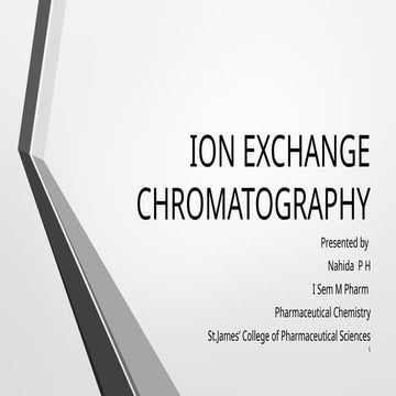 10 ion exchange process | PPTX