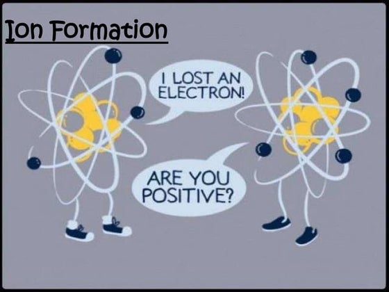 Formation of Ions | PPT