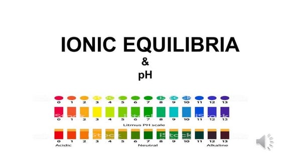 pH | PPTX | Chemistry | Science
