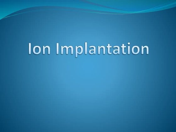 Implantation introduction | PPT