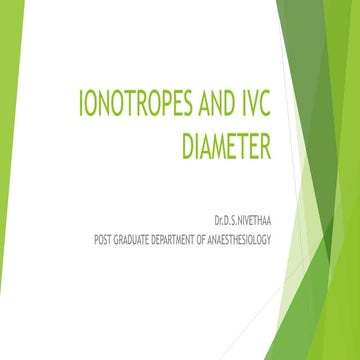 Inotropes | PPTX
