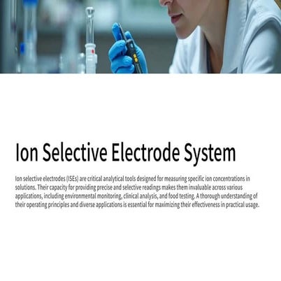 Ion Selective Electrode System (1).pdf by professor Hurair babbar | PDF