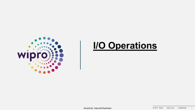 Java input output operation related introduction. | PPT | Free Download Java input output operation related introduction. | PPT | Free Download