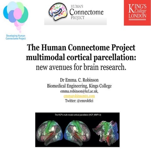 The Human Connectome Project multimodal cortical parcellation: new avenues for brain research. | PDF