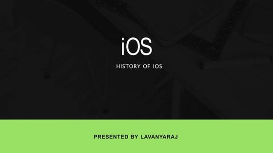 A Brief History of iOS | PPTX | Operating Systems | Computer Software and Applications
