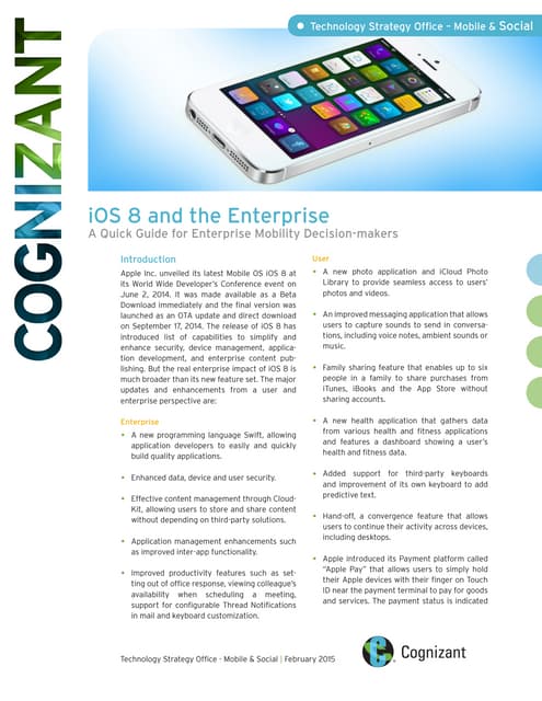 iOS Operating System | PPT