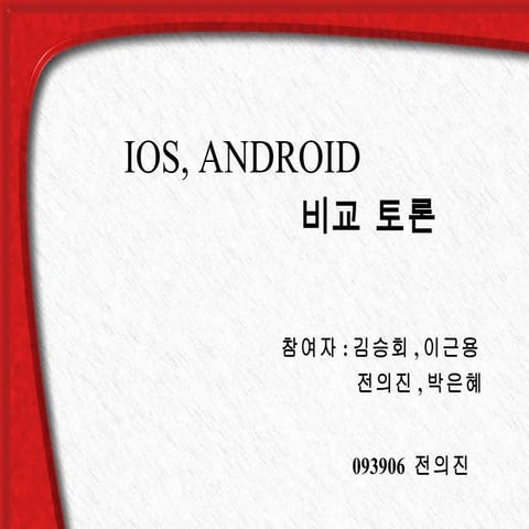 Ios android | PPT