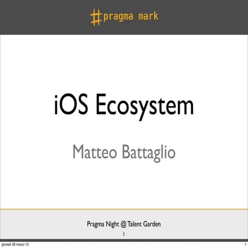 iOS Ecosystem | PDF