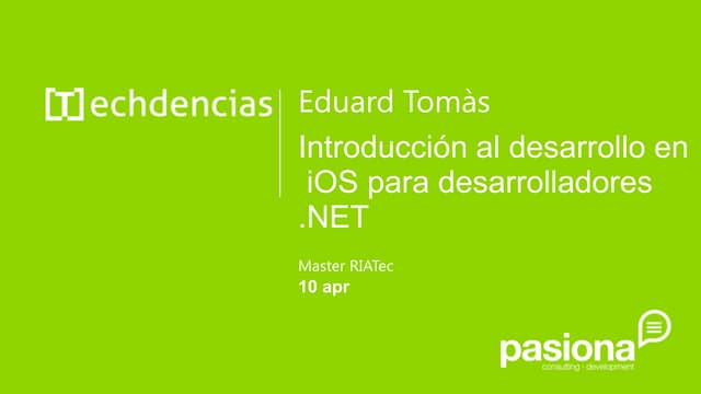 Introducción A Objectivec E Ios Ppt