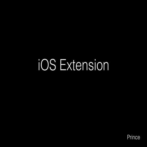 iOS extension | PDF