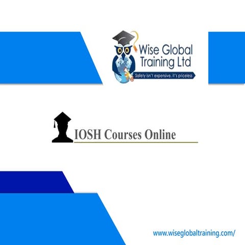 Iosh course online | PPTX