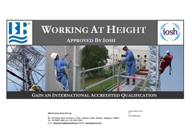 Working at Height - Falling Objects | PPSX