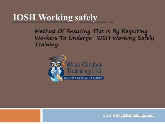 Iosh managing safely 5.0 (iosh ms 5.0) | PDF | Business | Business and Finance