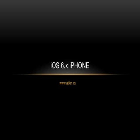 iOS iPhone 6.x | PPT