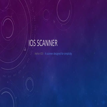 Presentation on Basics of Intra Oral Scanner | PPTX