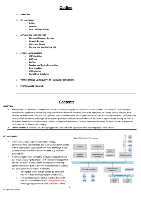 Accessing I/O Devices | PPT