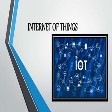 Iot on internet of things in future gen. | PPT