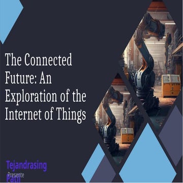 Presentation on the topic Internet of Things | PPTX