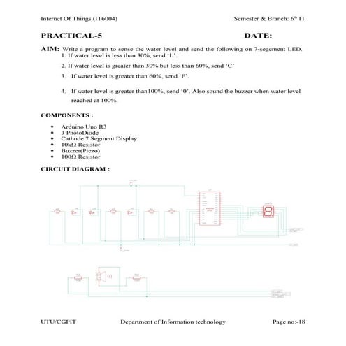 IOT-5.docx internet of things practicals | DOCX