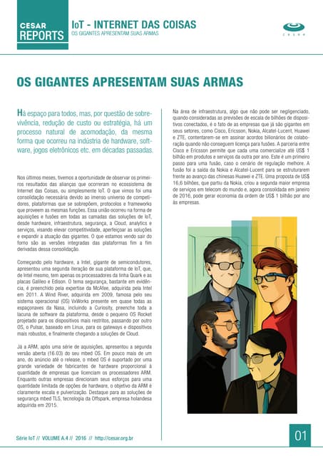 [CESAR REPORTS] Carros: de conectados a integrados | PDF