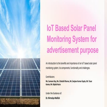 IoT-Based-Solar-Panel-Monitoring-System: Beginning of a Final Year ...